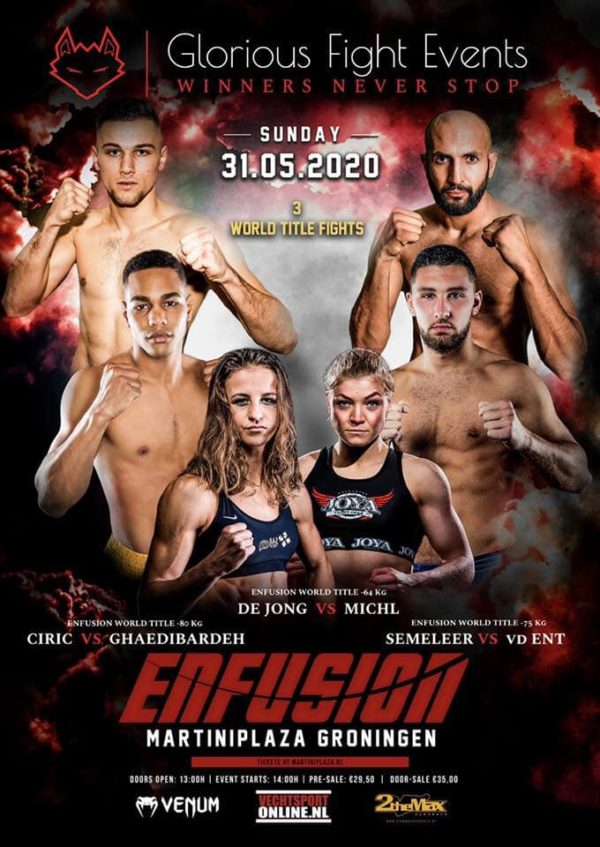 Glorious Fight Event – Kickboks Center Leek